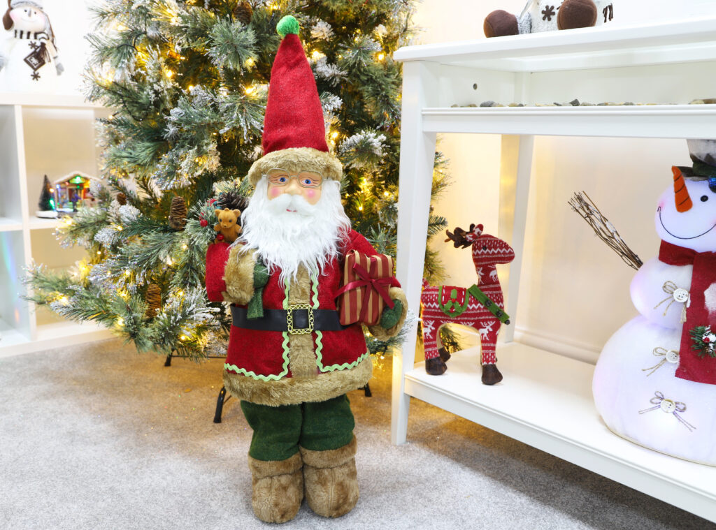 Christmas Concepts® 23" Traditional Nordic Style Standing Santa Claus ...