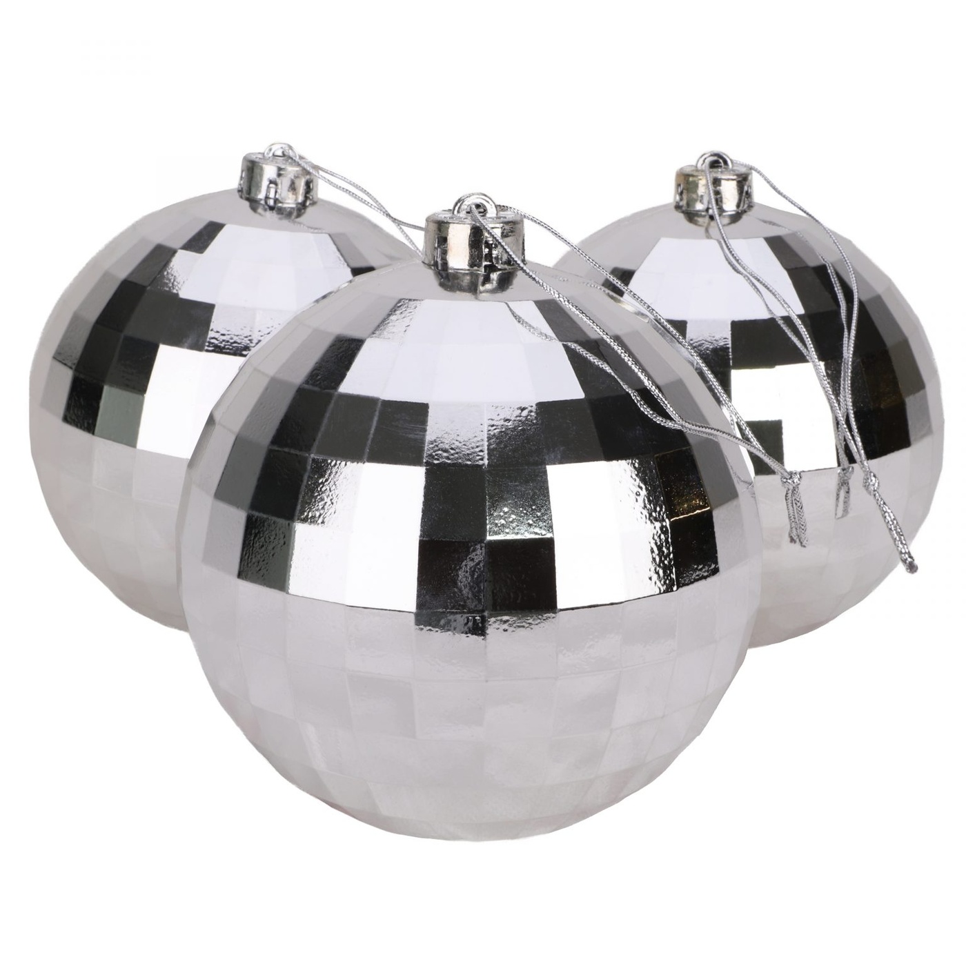 3-150mm Extra Large Baubles - Shiny, Matte & Glitter Design - Christmas ...