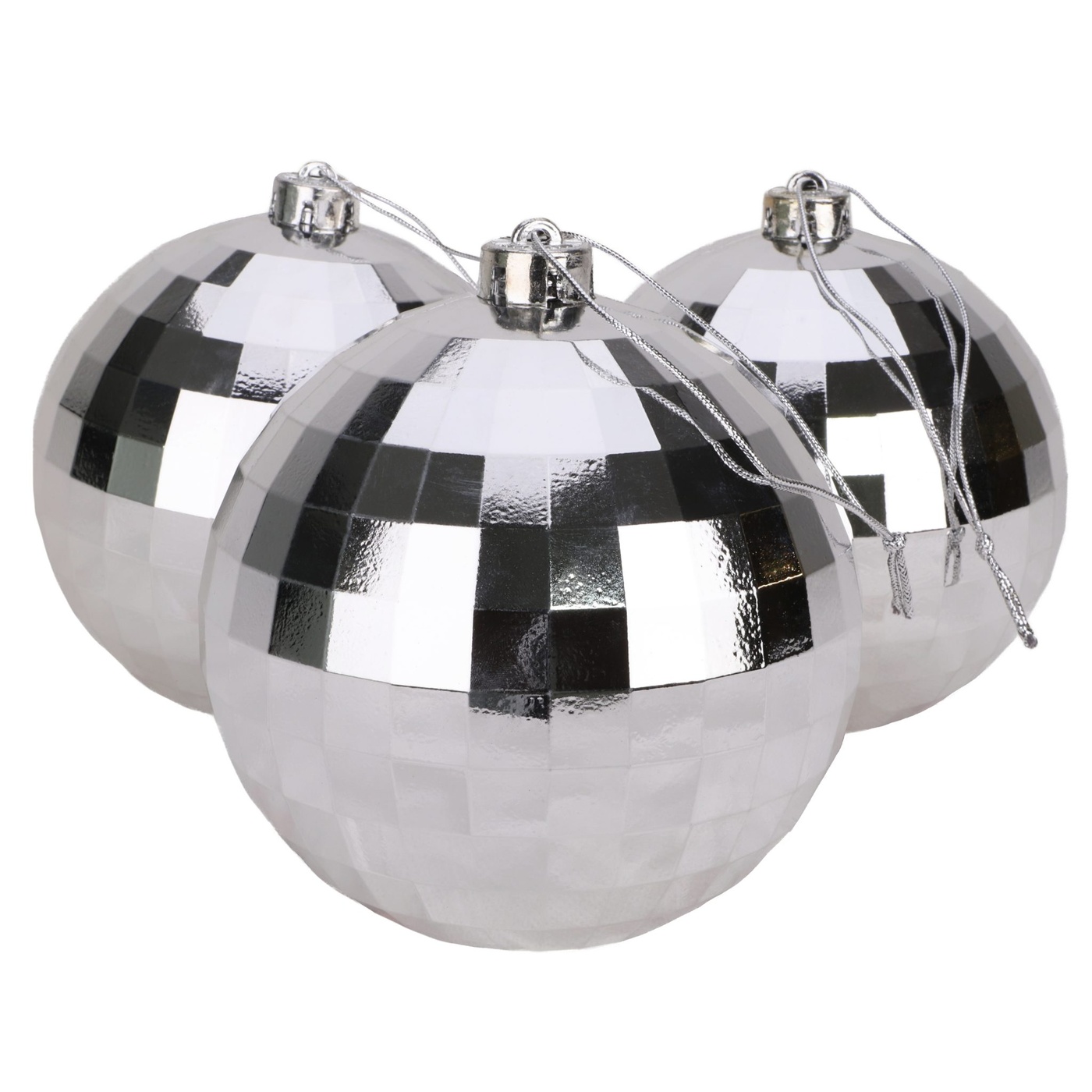 3-150mm Extra Large Baubles - Shiny, Matte & Glitter Design - Christmas ...