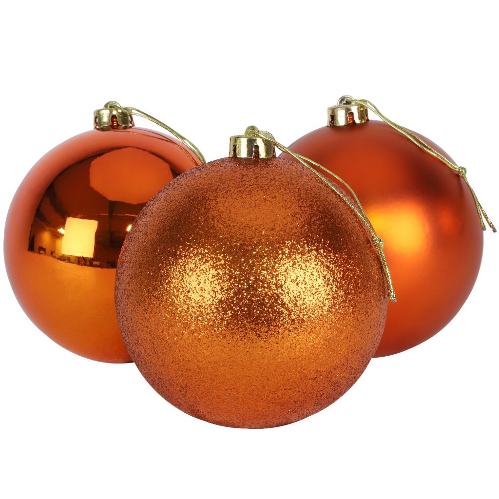 3-150mm Extra Large Baubles - Shiny, Matte & Glitter Design - Christmas ...