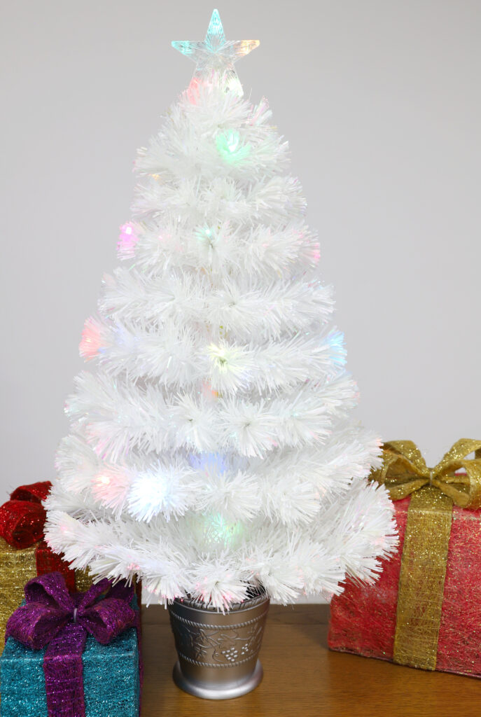 Christmas Concepts® 36 Inch (3FT) (90CM) Iridescent LED Fibre Optic ...