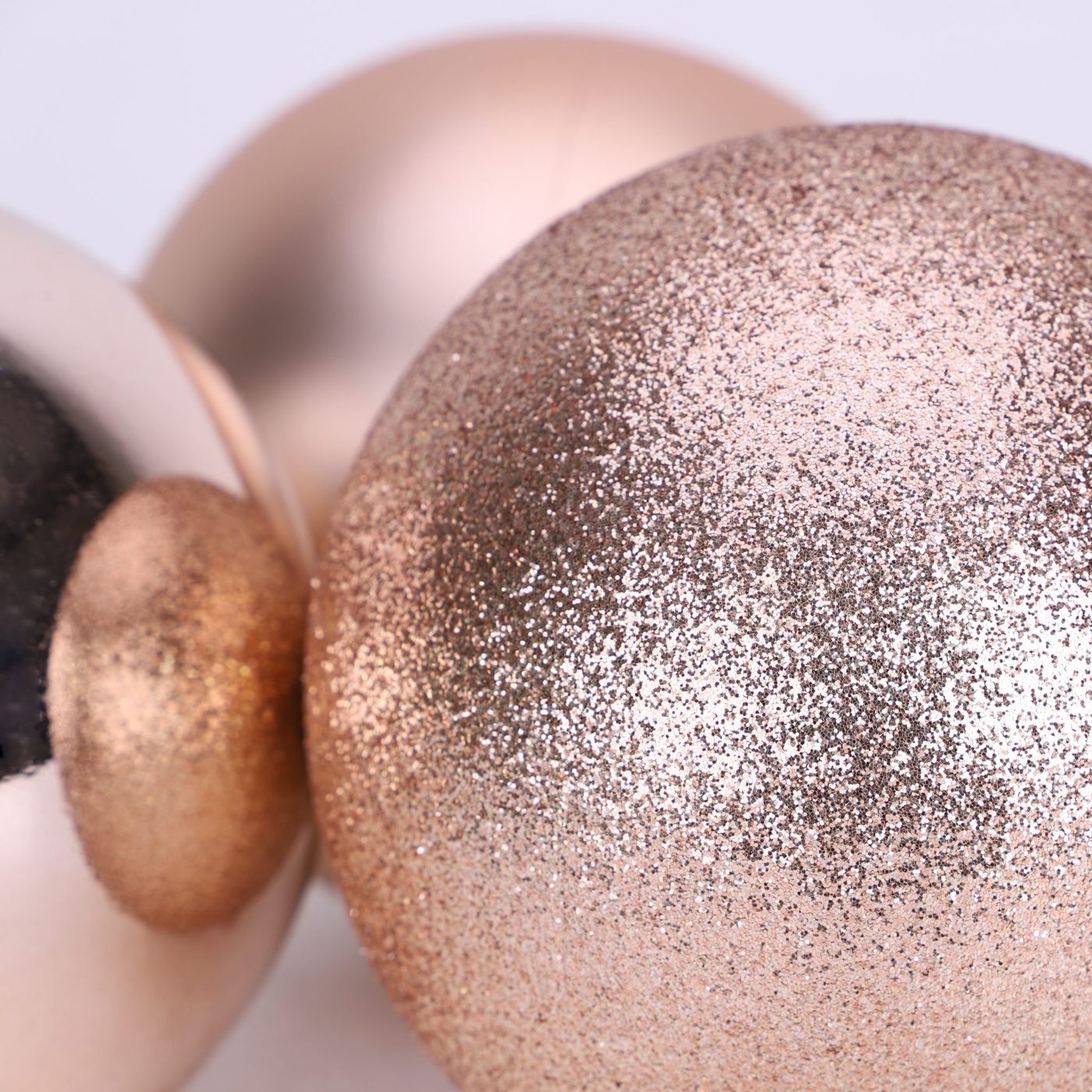 3-150mm Extra Large Baubles - Shiny, Matte & Glitter Design - Christmas ...