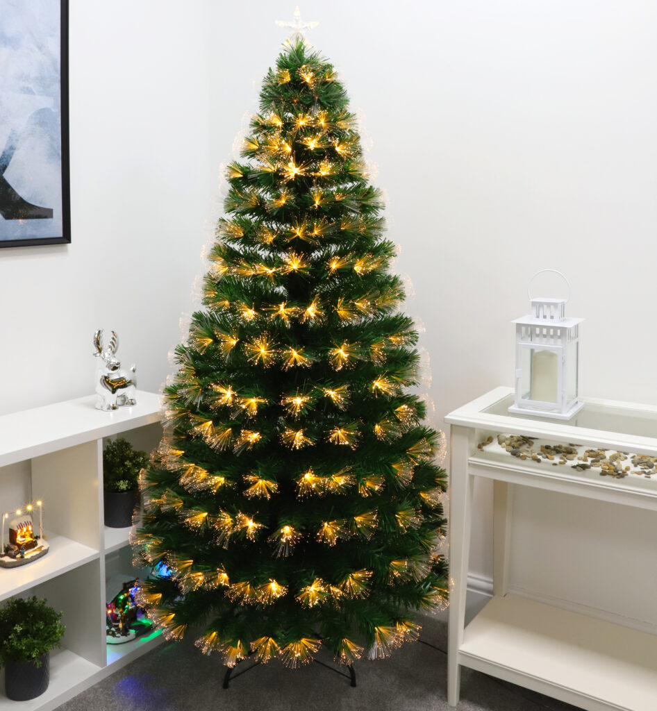 Christmas Concepts® 72 Inch (6FT) (1.8M) Green LED Firework Fibre Optic ...