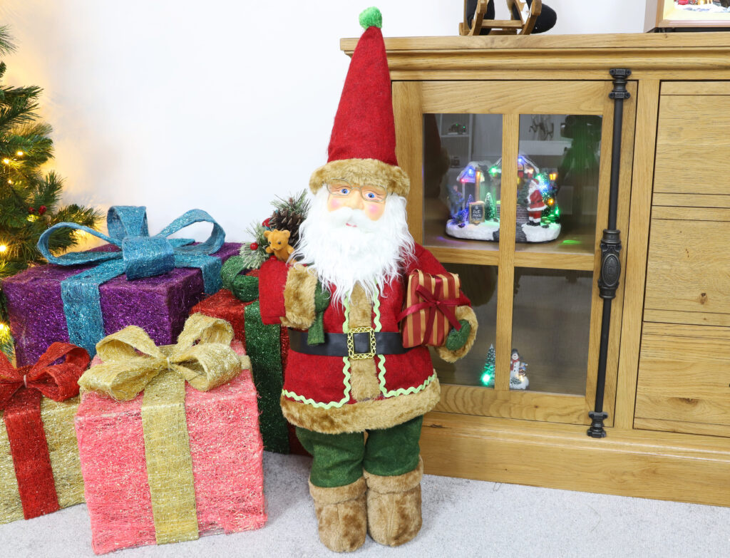 Christmas Concepts® 23" Traditional Nordic Style Standing Santa Claus ...
