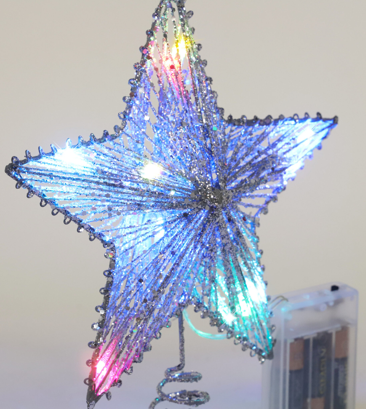 Christmas Concepts® 10" Springy Light Up Tree Top Christmas Star With ...
