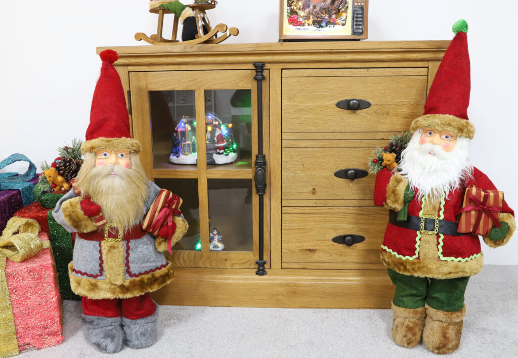 Christmas Concepts® 23" Traditional Nordic Style Standing Santa Claus ...