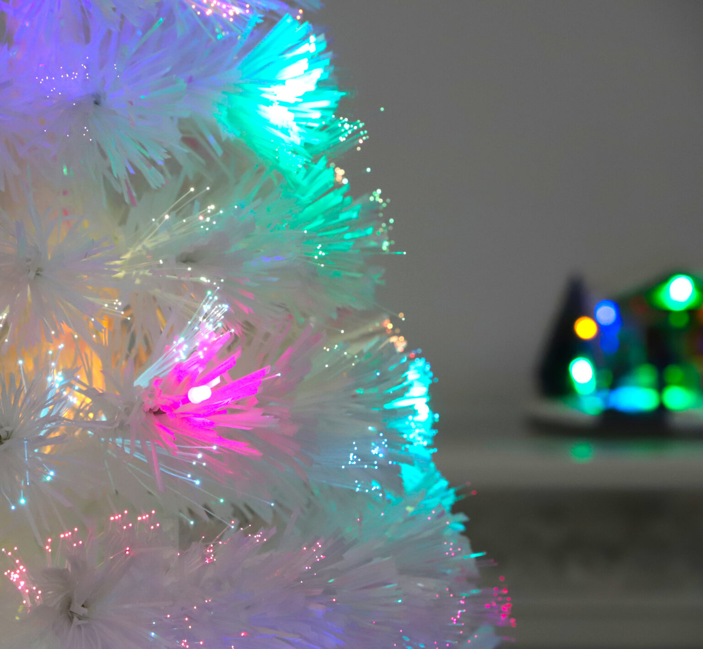 Christmas Concepts® 36 Inch (3FT) (90CM) Iridescent LED Fibre Optic ...