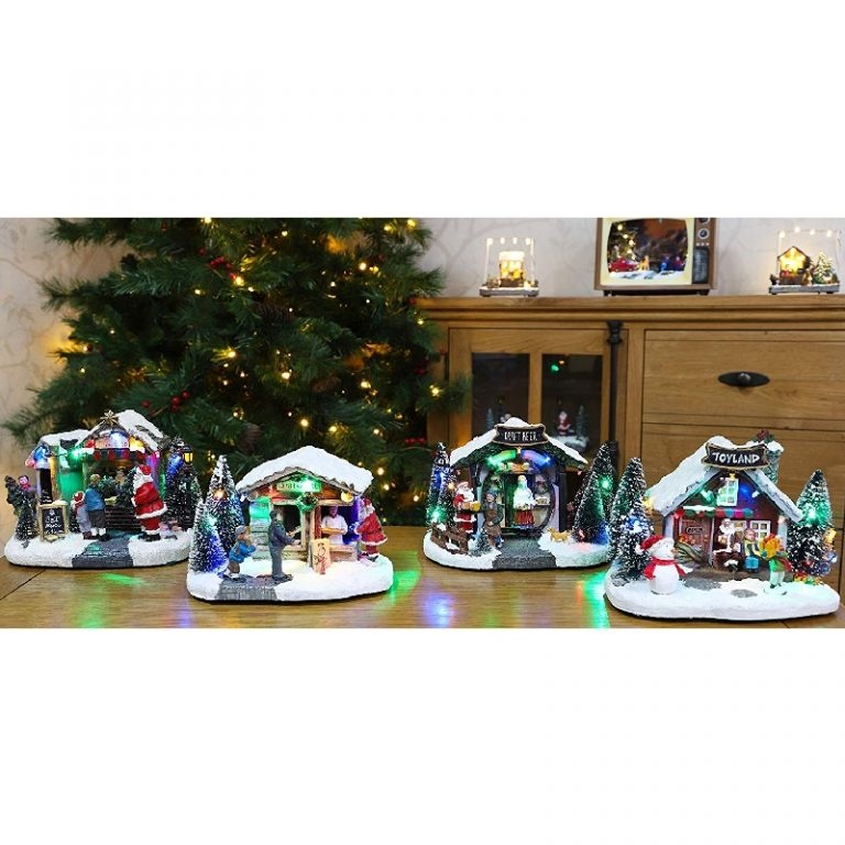 Christmas Concepts® LED Light Up Christmas Village Scene - 8" / 20cm ...