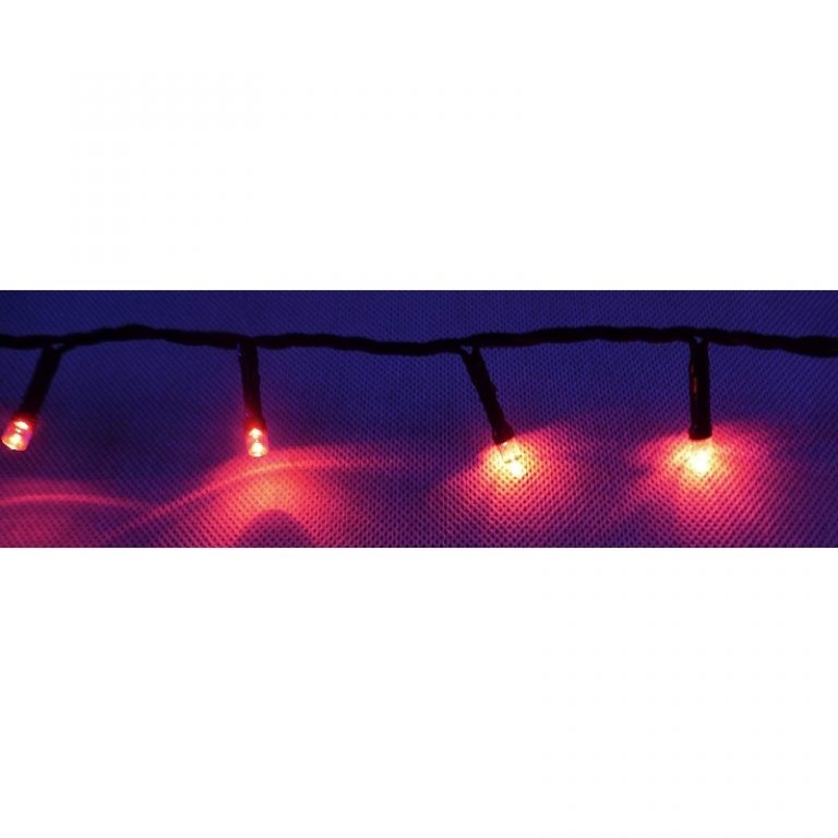 100 Red Led Chaser Lights - 8 Function (LI26) - Christmas Concepts