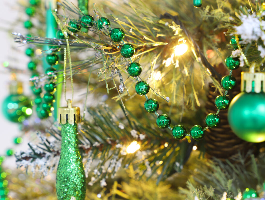 9ft Christmas Bead Chain - Christmas Bead Garlands - Christmas ...