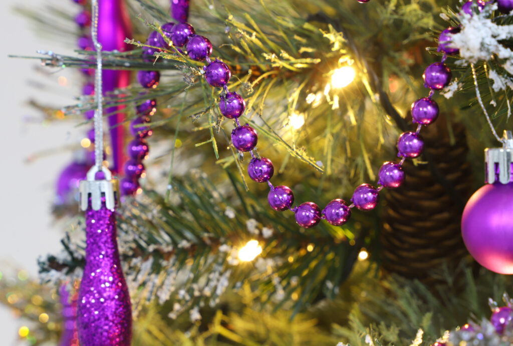 9ft Christmas Bead Chain - Christmas Bead Garlands - Christmas ...