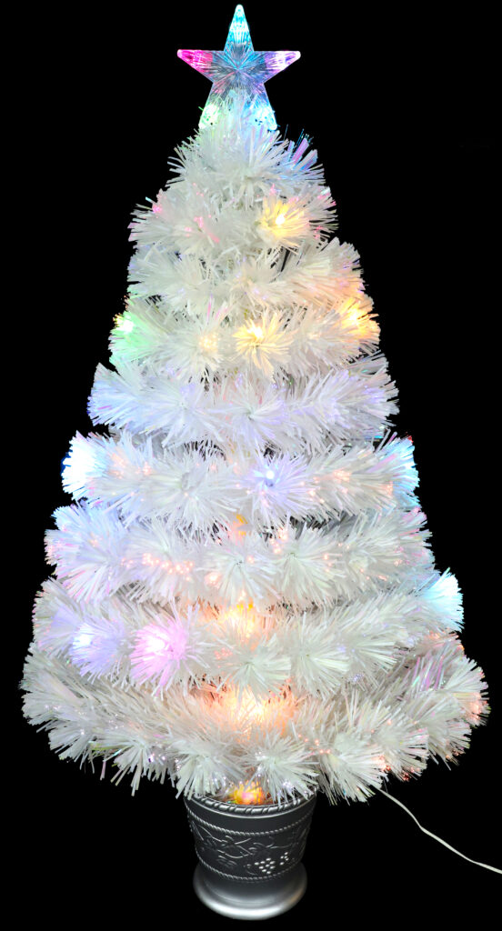 Christmas Concepts® 36 Inch (3FT) (90CM) Iridescent LED Fibre Optic ...