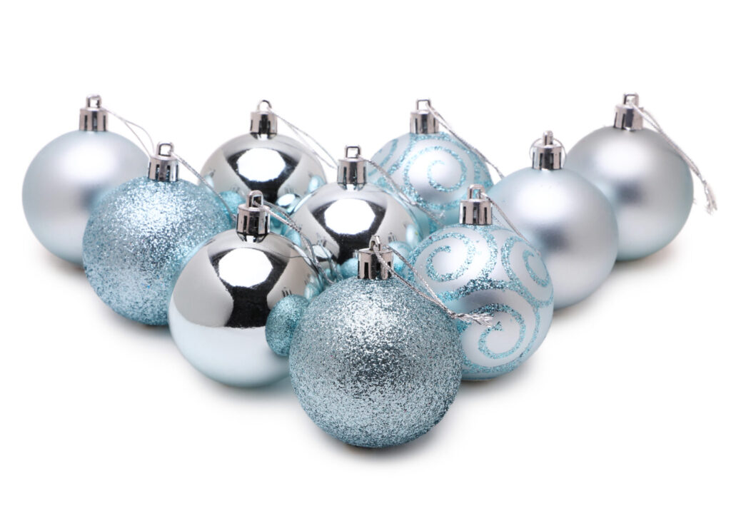 Christmas Concepts® Pack of 10 - 60mm Christmas Tree Baubles - Shiny ...