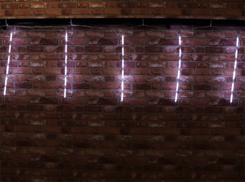 Christmas Concepts® 13 x 60cm White LED Waterfall Tube Lights - Indoor ...