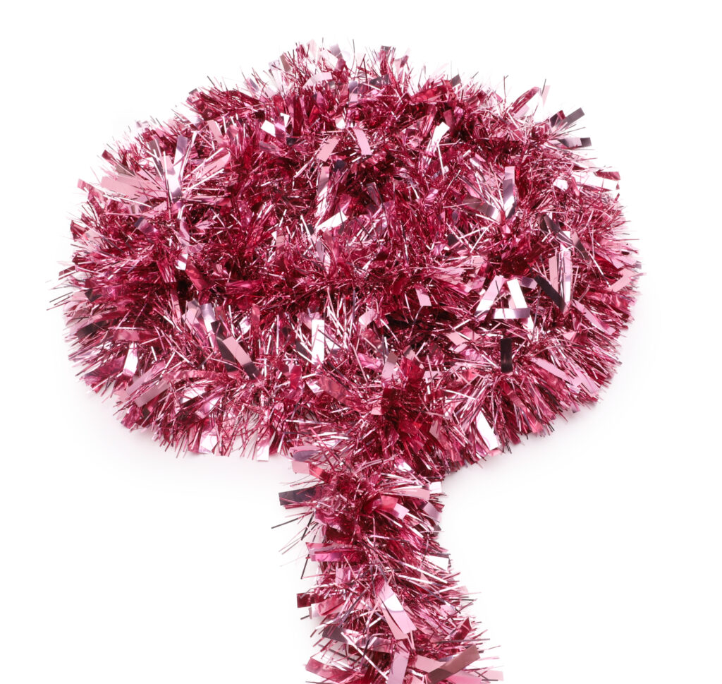 Christmas Concepts® 3m / 9.8ft Chunky/Fine Christmas Tinsel - Christmas ...