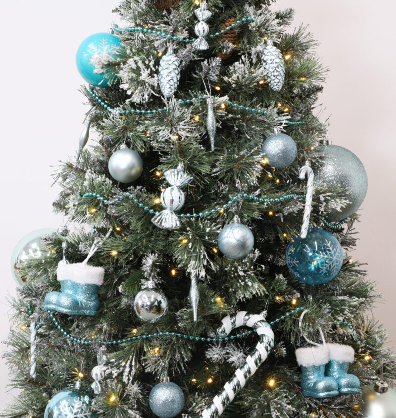 Christmas Concepts® Pack of 10 - 60mm Christmas Tree Baubles - Shiny ...