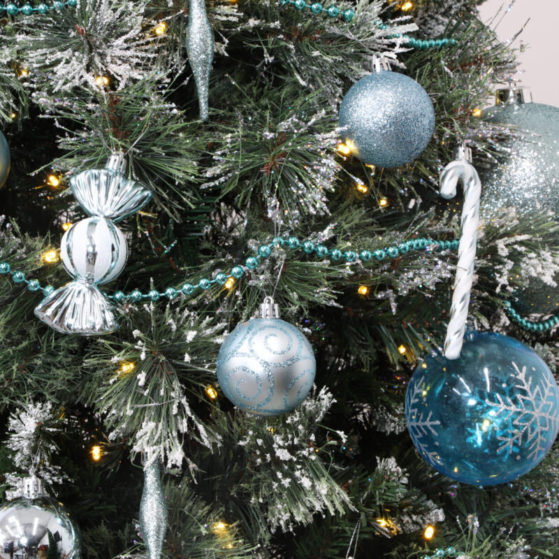 Christmas Concepts® Pack of 10 - 60mm Christmas Tree Baubles - Shiny ...