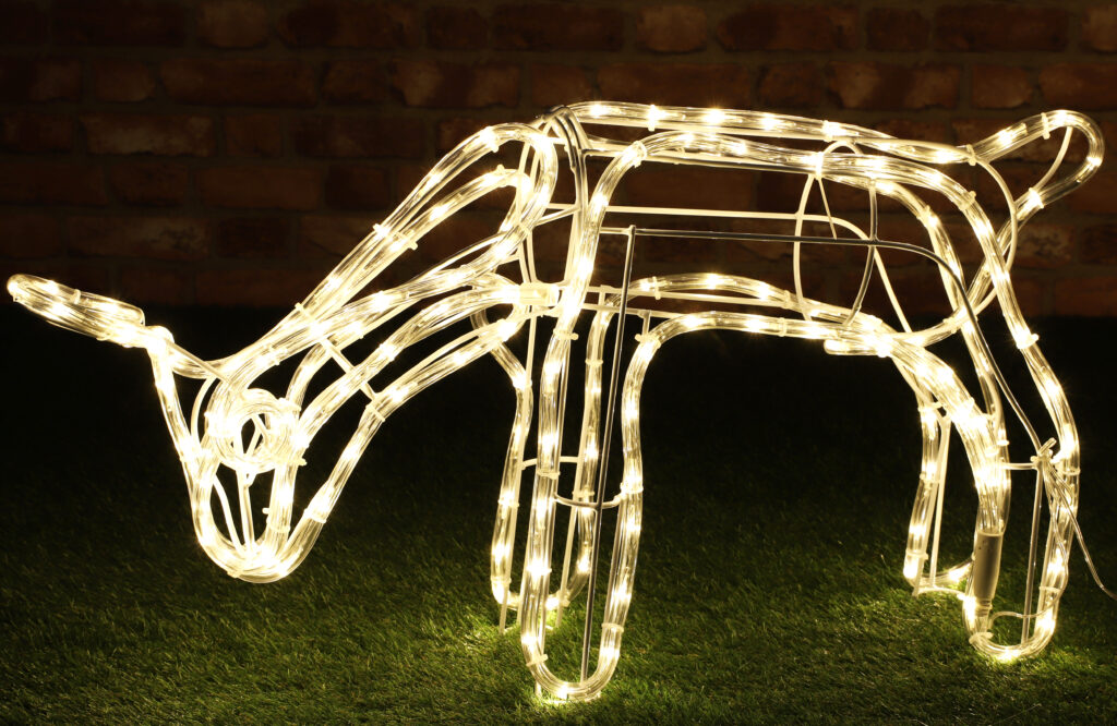 Christmas Concepts® Large Rope Light Reindeer Family - Stag, Doe, Baby ...