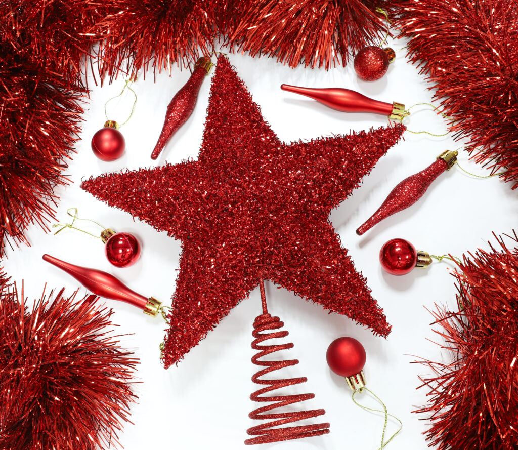 Christmas Concepts® 28cm Sparkly Tree Top Star - Luxury Christmas ...