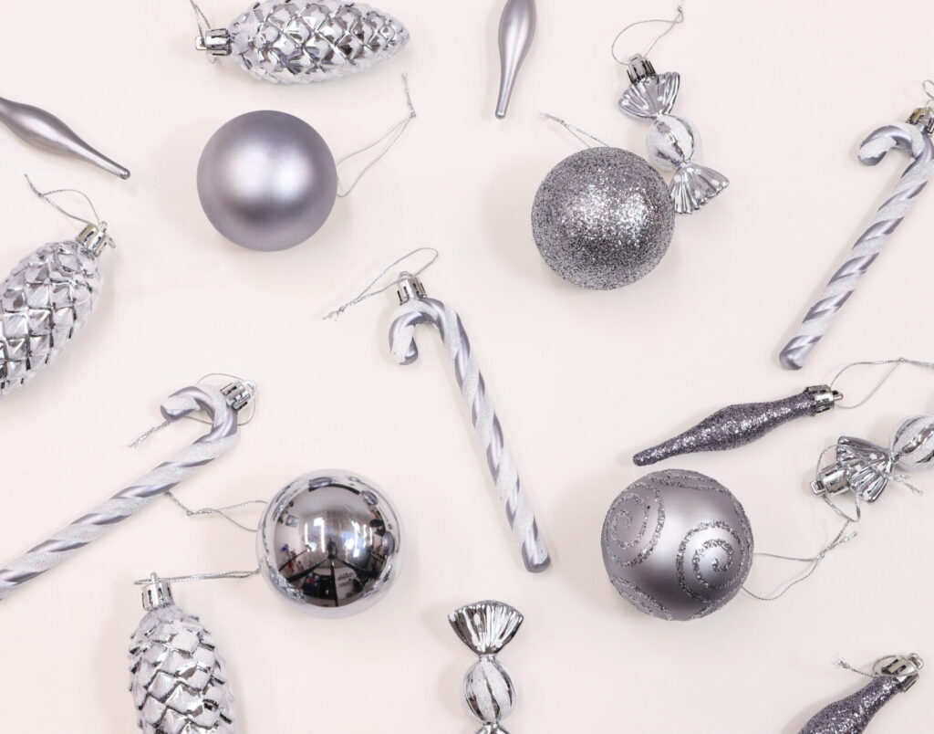 Christmas Concepts® Pack of 10-60mm Christmas Tree Baubles - Shiny ...