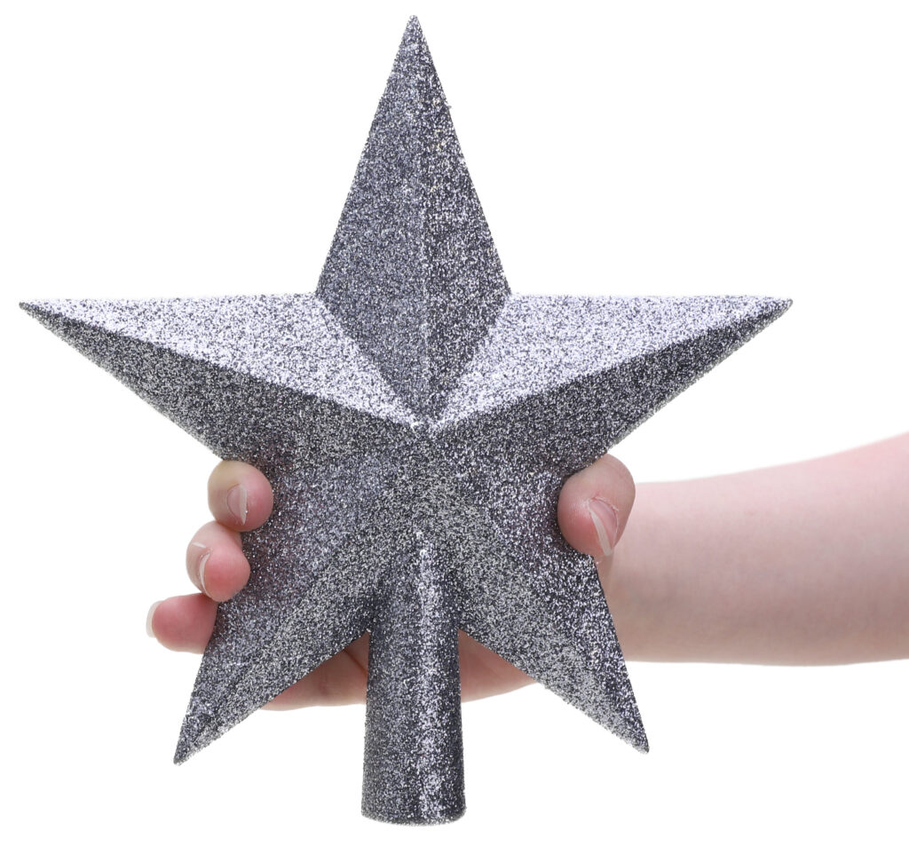 Christmas Concepts® 20cm Glitter Tree Top Star Decoration – Christmas ...