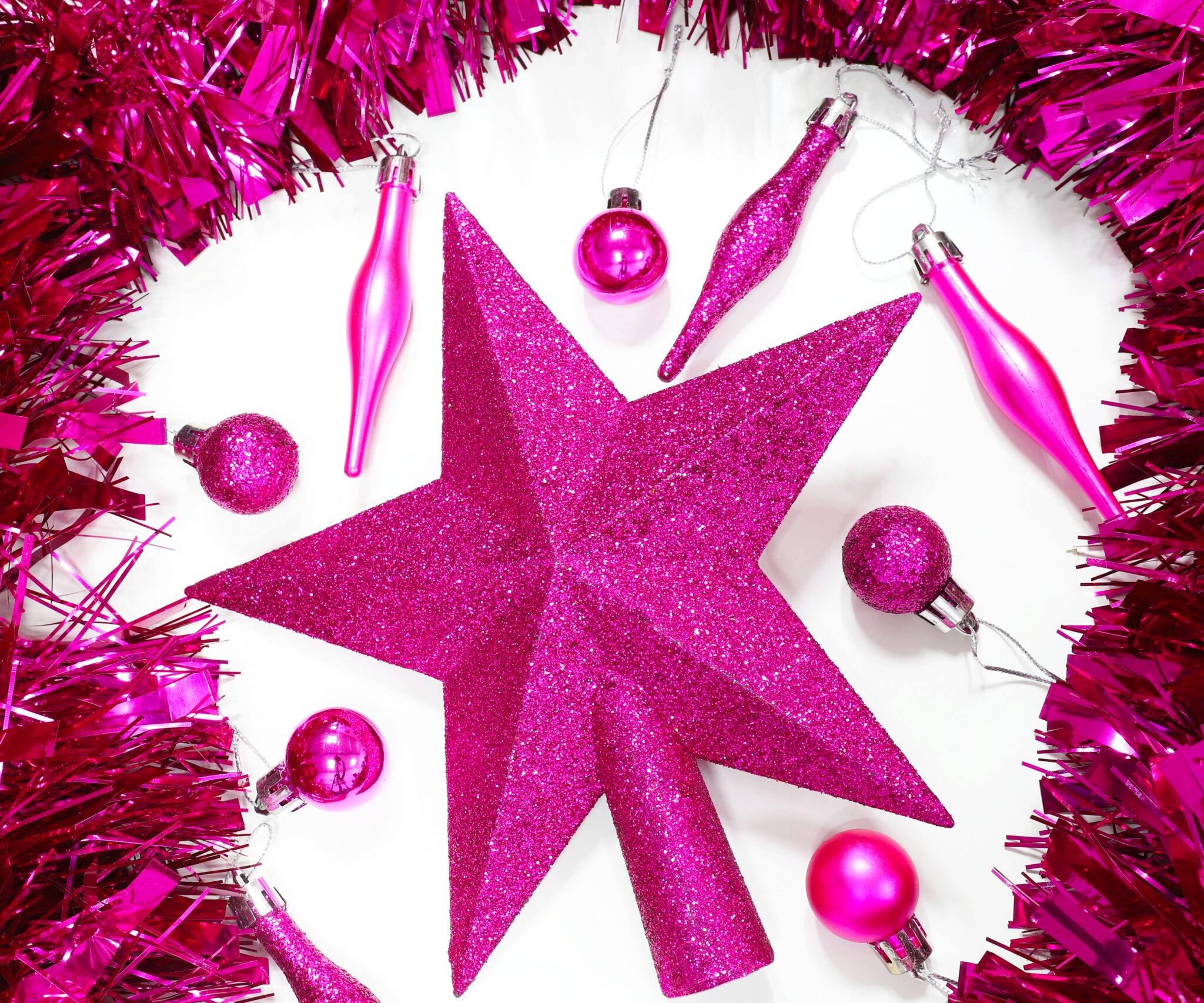 Christmas Concepts® 20cm Glitter Tree Top Star Decoration – Christmas ...