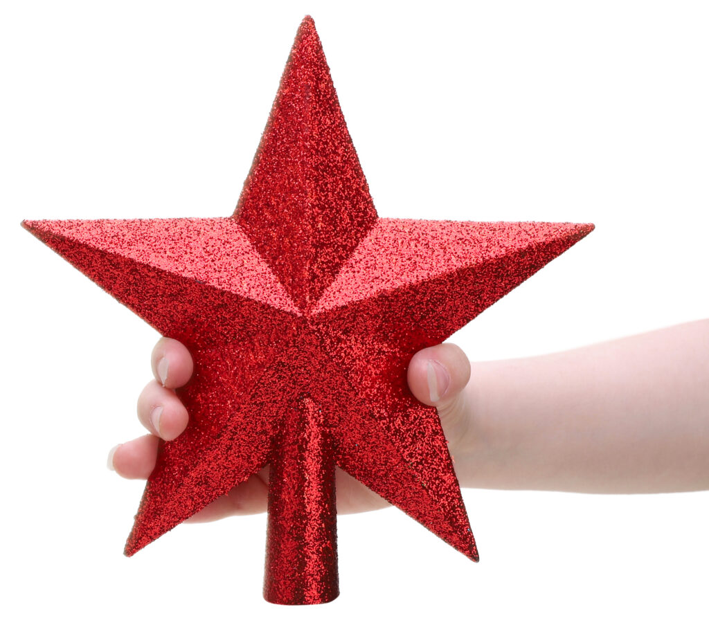 Christmas Concepts® 20cm Glitter Tree Top Star Decoration – Christmas ...