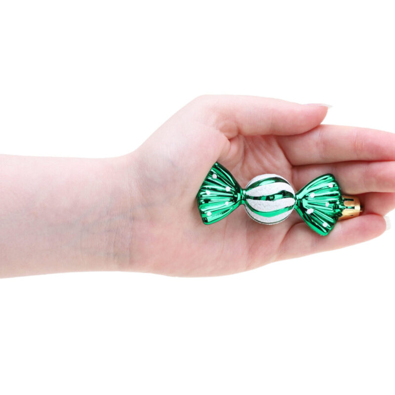 Christmas Concepts® Pack of 6-8cm Mini Sweet Shaped Baubles – Shiny ...