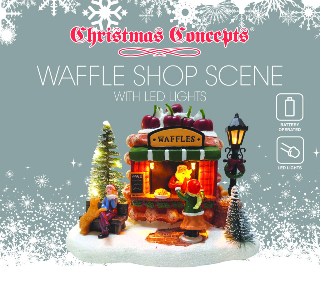 Christmas Concepts® LED Light Up Christmas Village Scene - 8" / 20cm ...