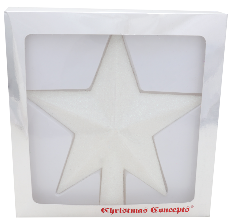 Christmas Concepts® 20cm Glitter Tree Top Star Decoration – Christmas ...