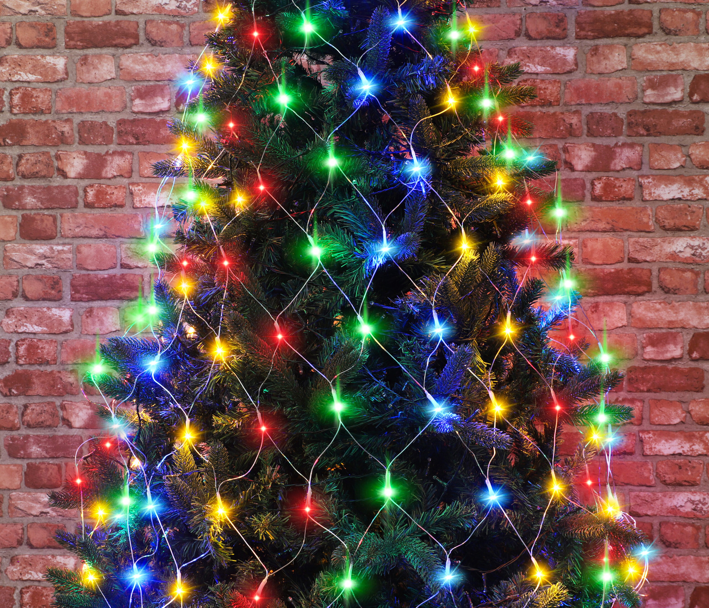 Christmas Concepts 180 LED Chasing Net Lights with 8 Functions 1.8 x 1.2m Christmas Lights Energy Efficient A Indoor Outdoor Decorations Multicolour Christmas Concepts