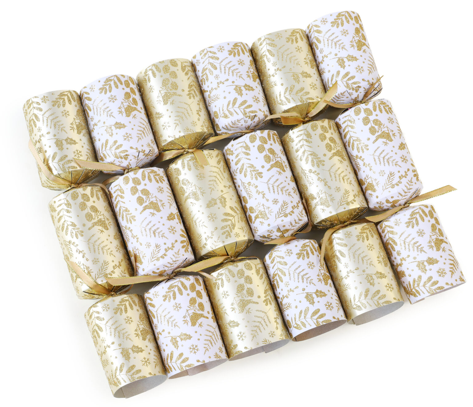 Christmas Concepts® 6 Large Deluxe Glitter Decorated Christmas Crackers ...